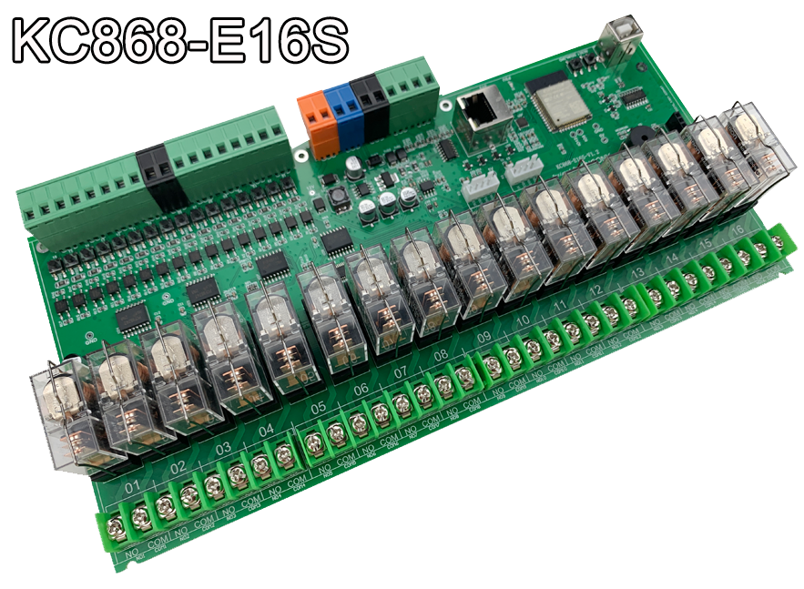[Arduino IDE demo source code for KC868-E16S]--#01-KC868-E16S-433-decode