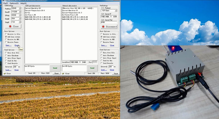 ethernet temperature humidity sensor – Smart Home Automation | KinCony