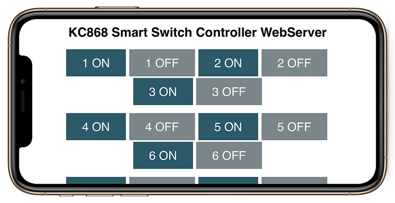 Build Esp8266 Web Server Nodemcu For Kc868 Controller Smart Home Automation Kincony