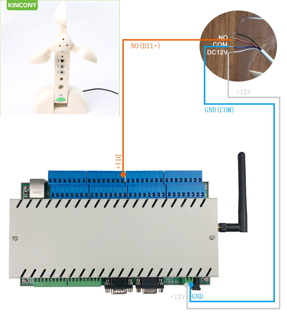 How to use wind-light-rain sensor – Smart Home Automation | KinCony